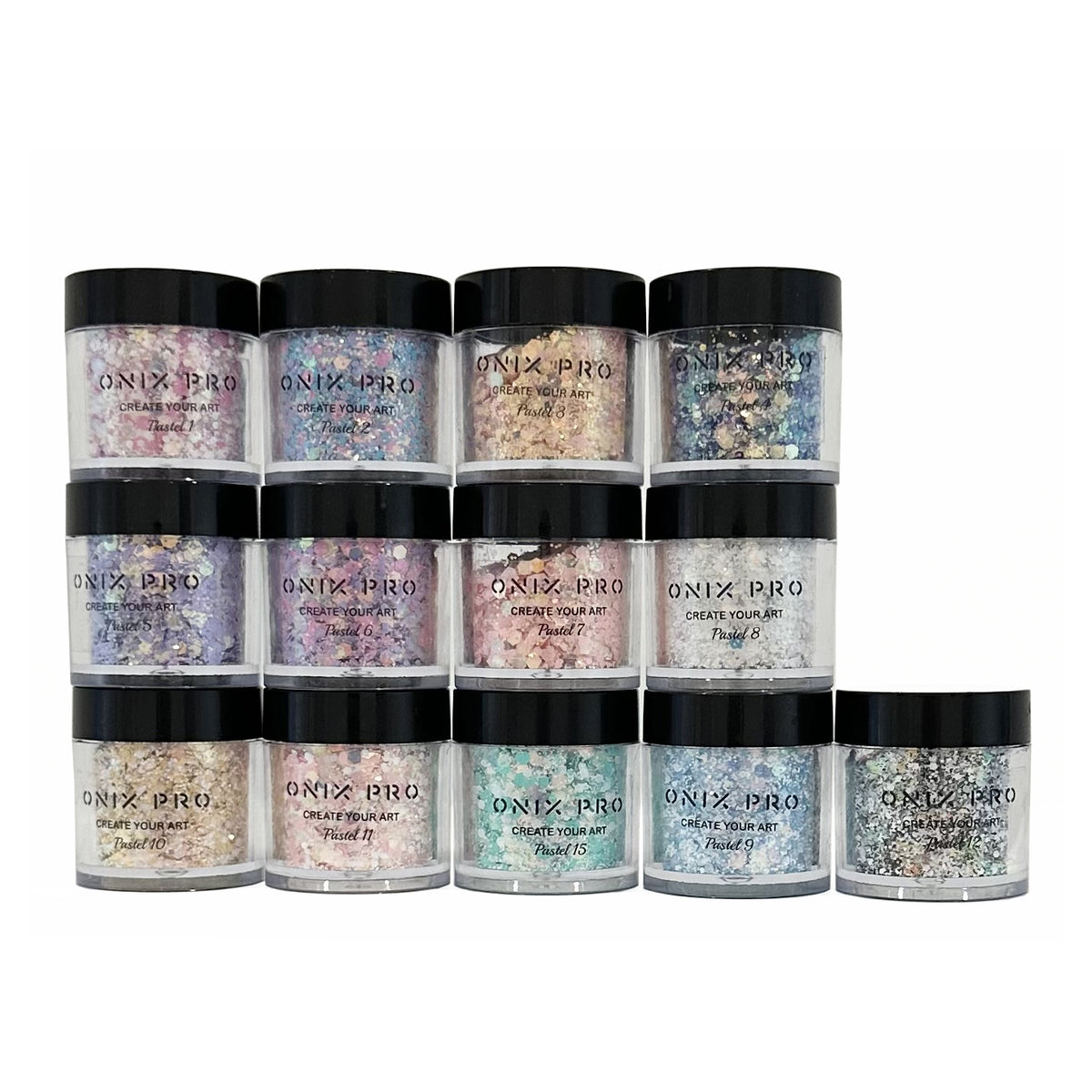 PASTEL - Paillettes Ongles Nail Art – ONIX PRO